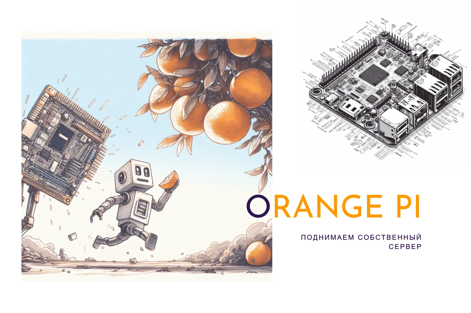 Orange Pi или свой сервер дома · Owl's Paw